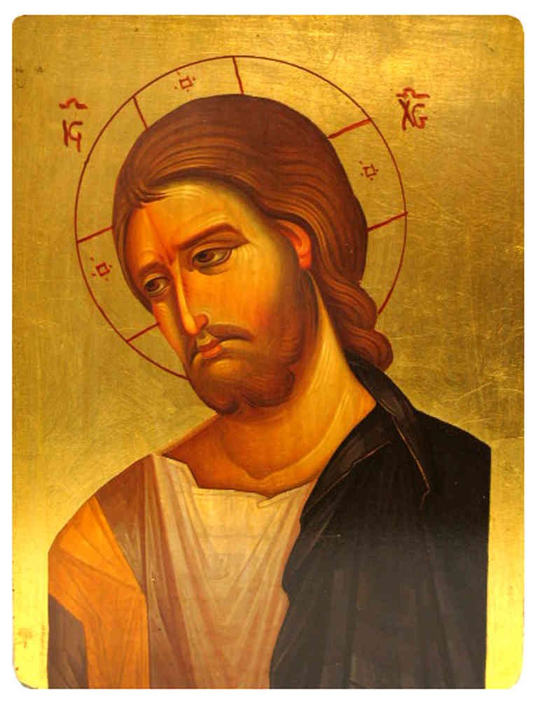 Icône du Christ Miséricordieux Plate | Boutique Sainte-Marie